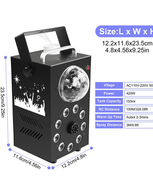 1000W fog machine With LED 3In1 Full Color Stage Smoke Machine For The ...