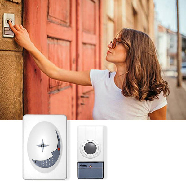 RL RL-3929 Wireless Digital Doorbell, Safety Doorchime with Loudly Voi ...
